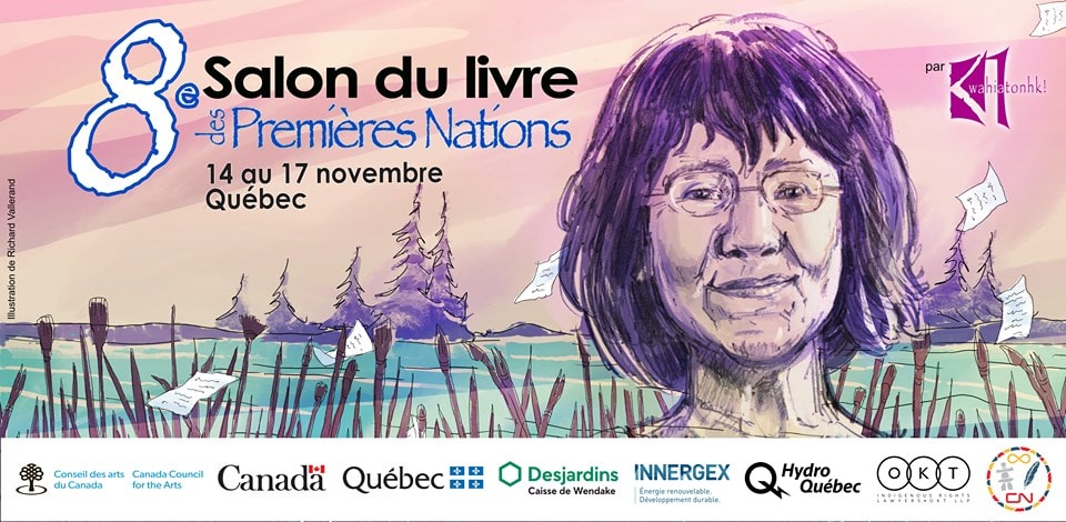 Salon du livre des Premières Nations 2019 – Julie lit au lit